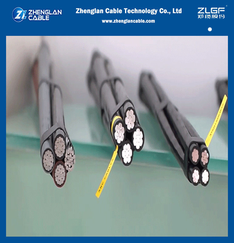 0.6/1kV Cable Autoportante Tipo Caai 2x50+1x16+Na35mm2 alumínio XLPE ...